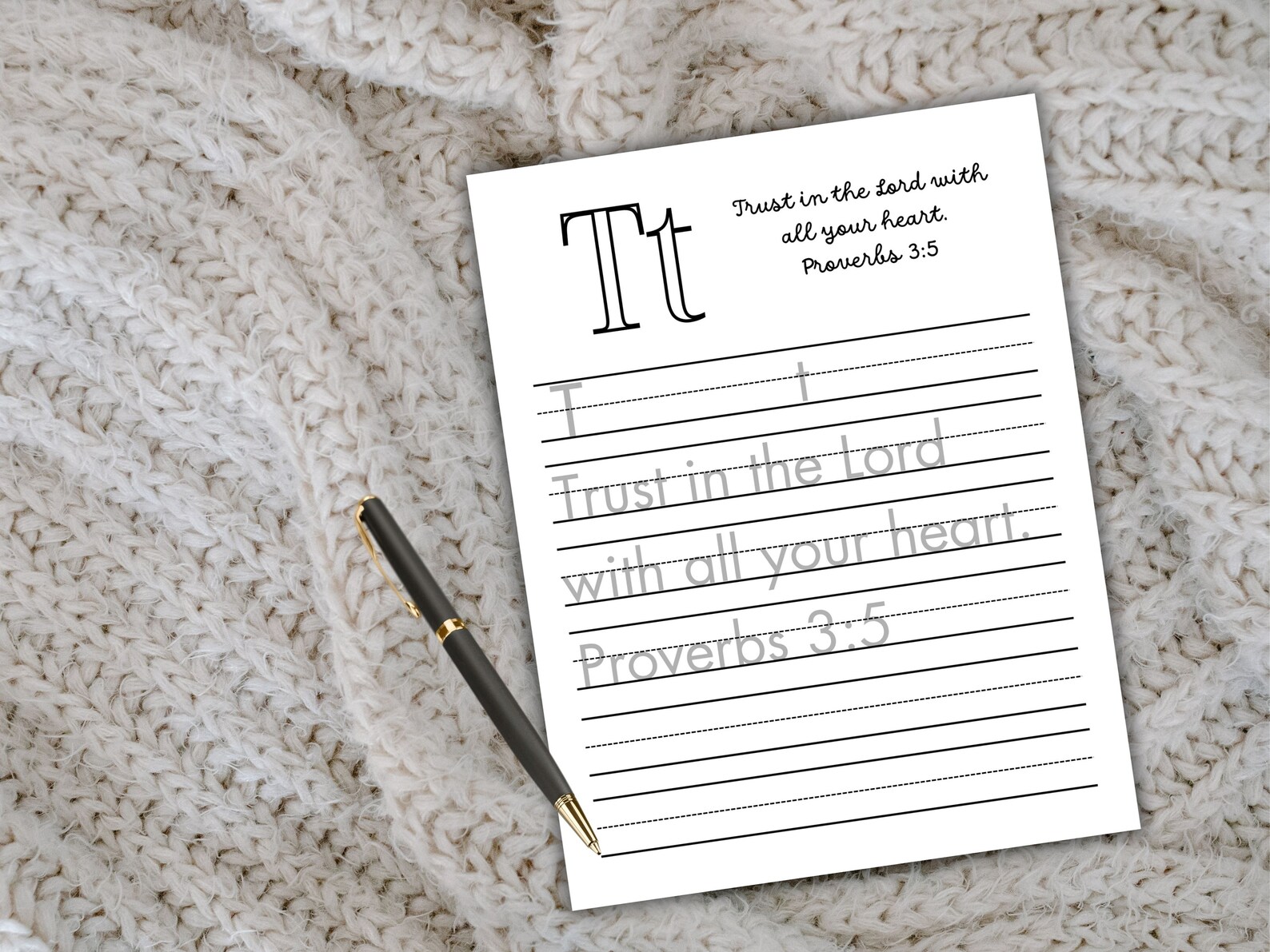 Printable ABC Tracing Bundle Scripture Alphabet Tracing Worksheets ...