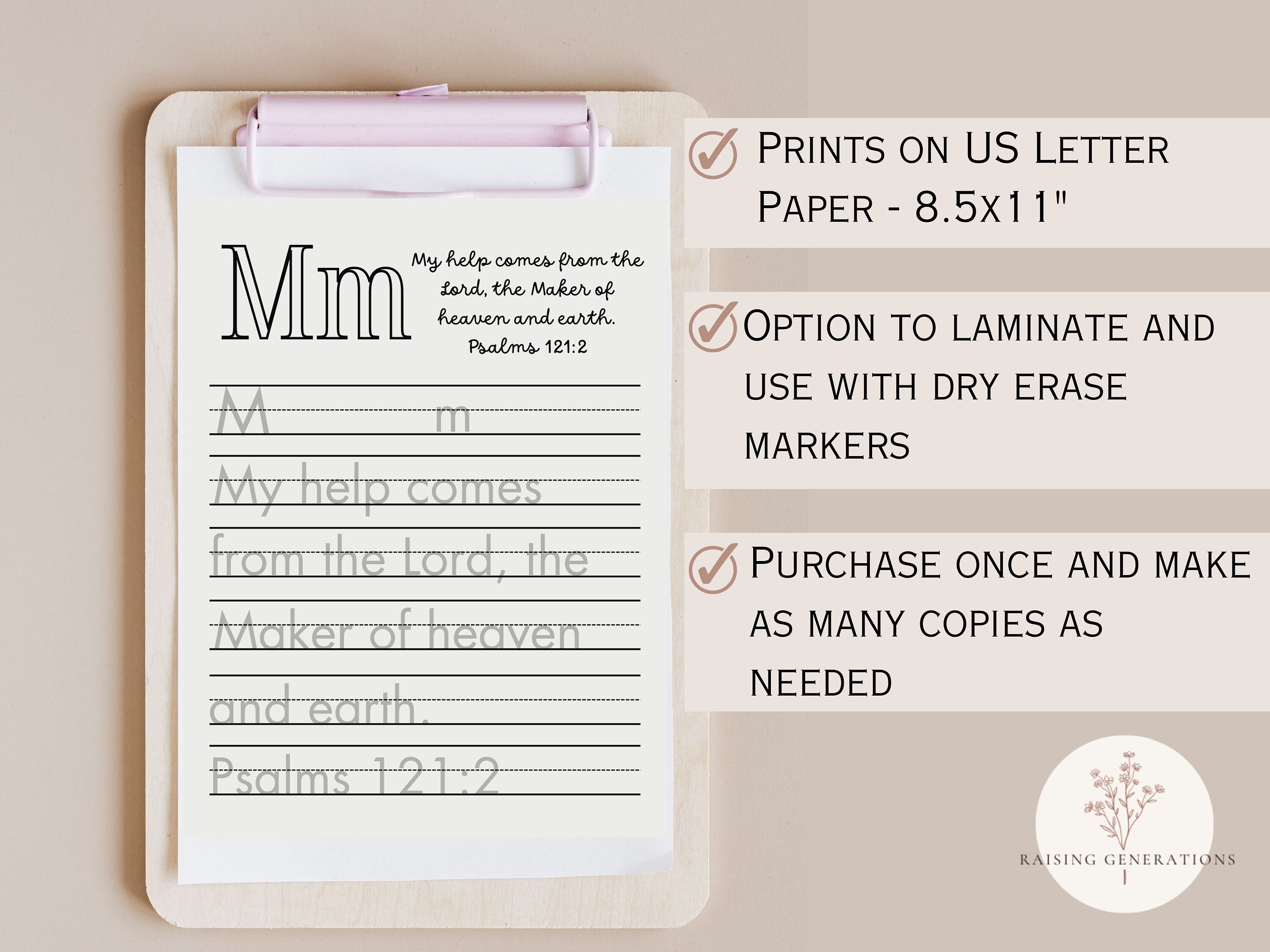 Printable ABC Tracing Bundle Scripture Alphabet Tracing Worksheets ...