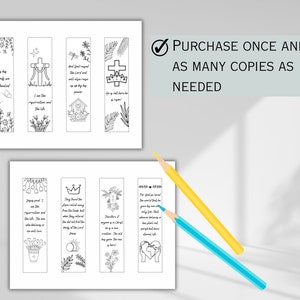 8 Christian Easter Coloring Bookmark Bundle | Children's Ministry ...