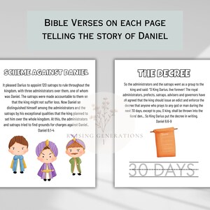 Daniel and the Lions Den Craft Sunday School Activity Page Bible Games ...