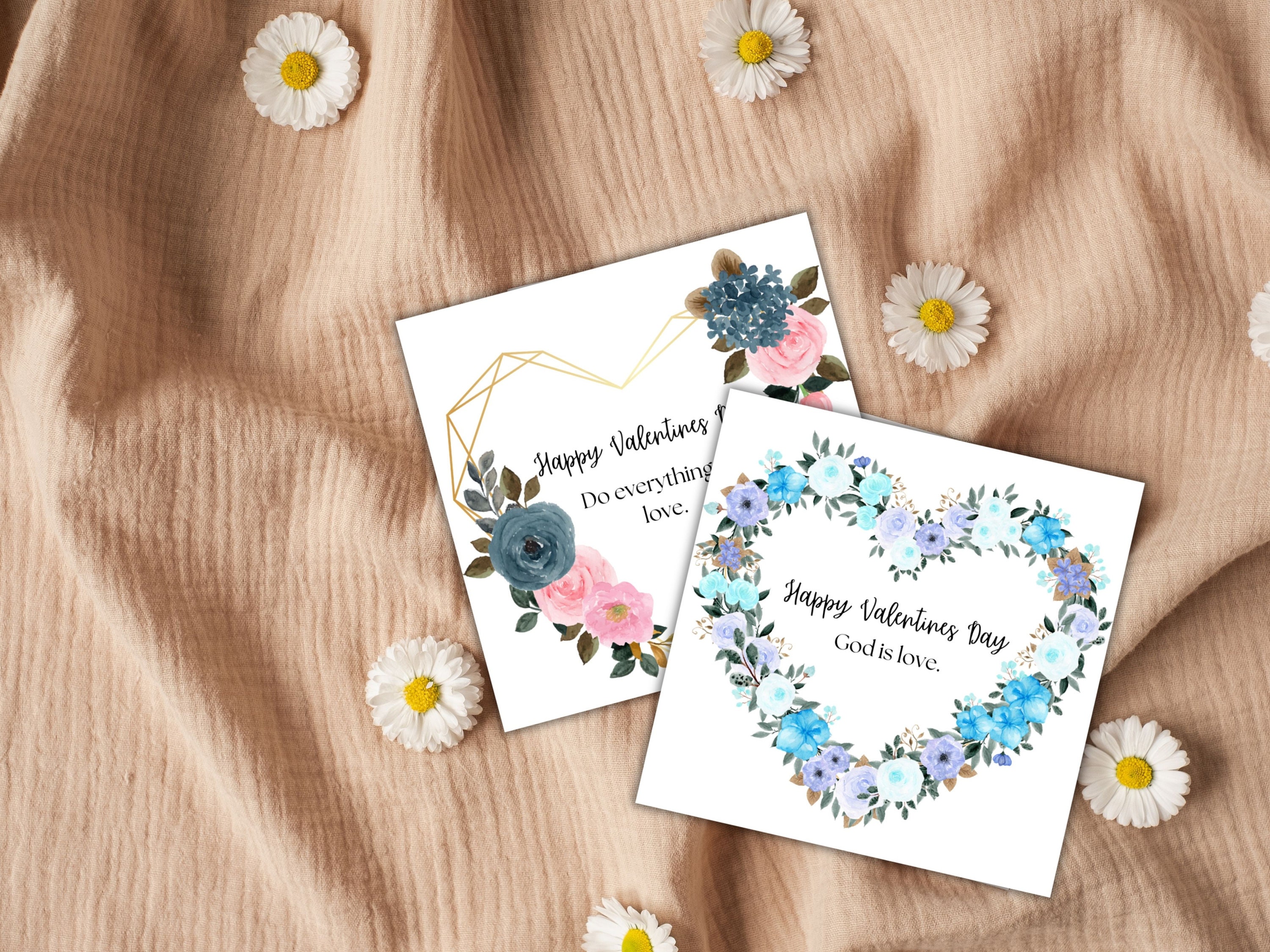 Valentines Bible Verse Cards for Kids, Classmates | DIY Christian ...