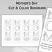 Christian Mothers Day Floral Bookmark Church Gift Tag for Mothers ...