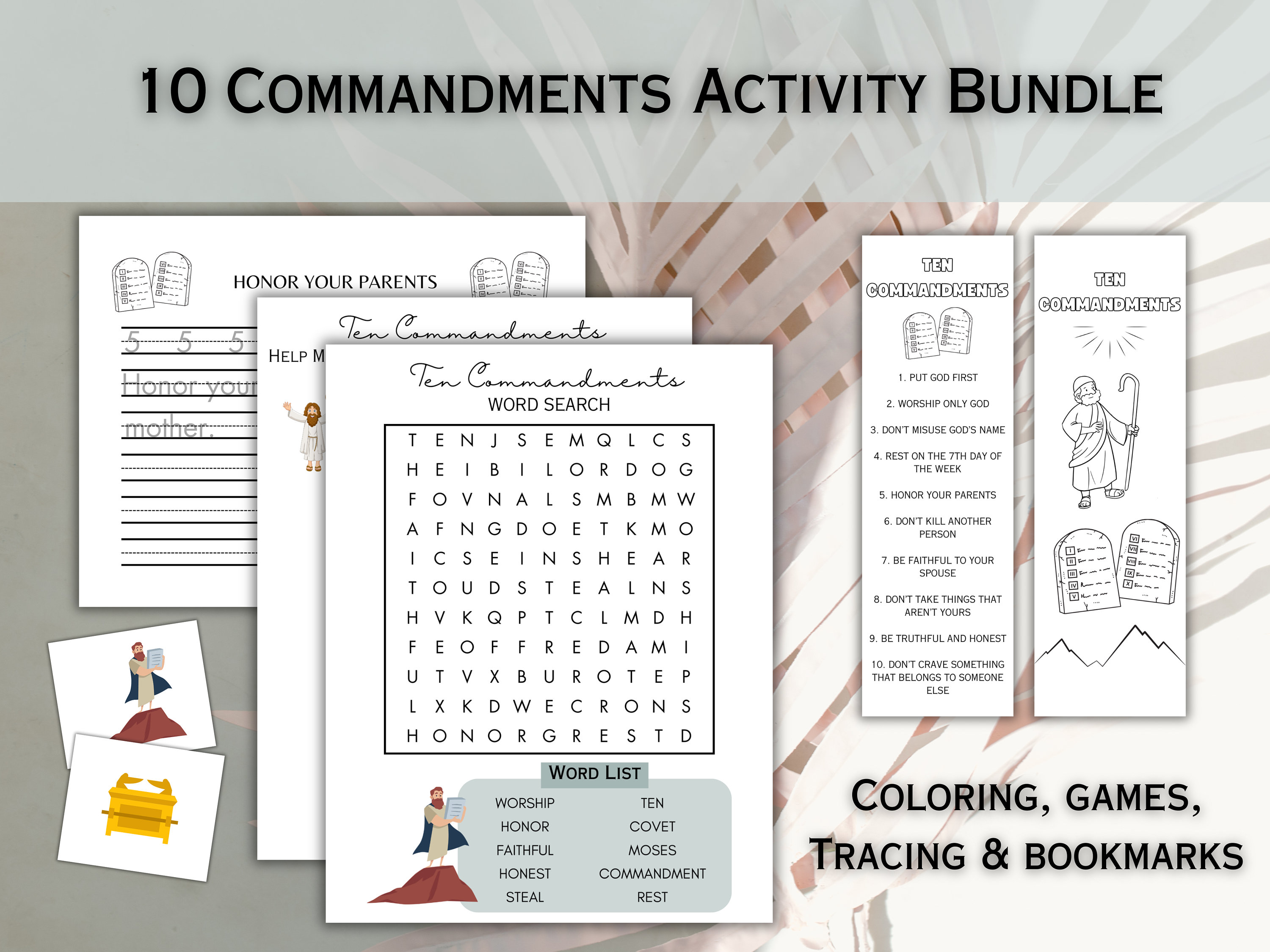 Ten Commandments Maze