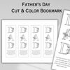 Bible Verse Coloring Bookmarks Printable Sunday School Craft About Gods ...