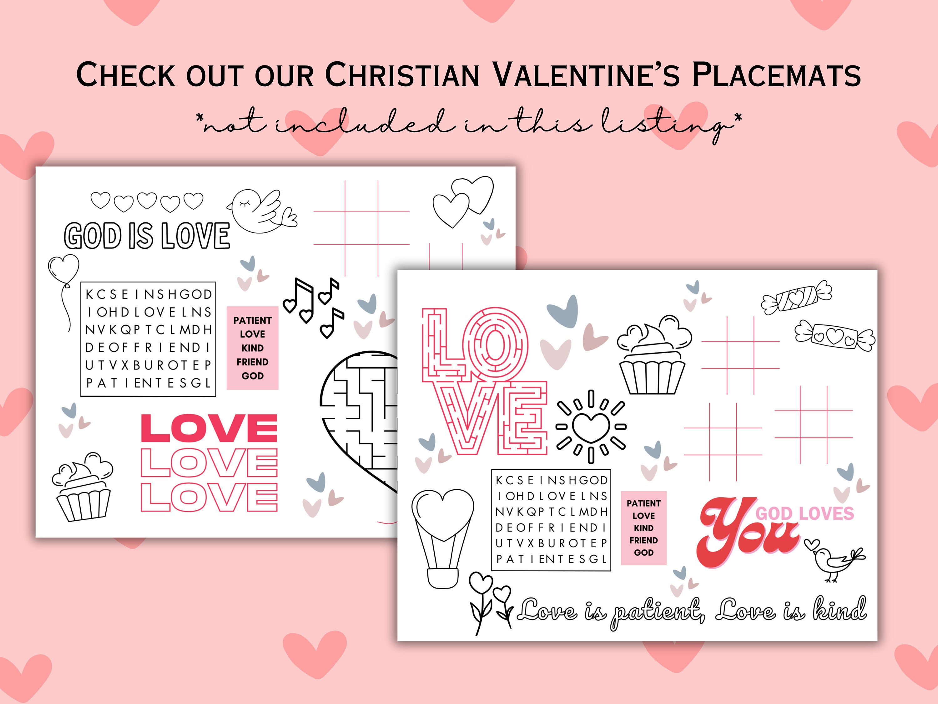 Valentines Bible Verse Coloring Bookmarks Printable Sunday School Craft ...