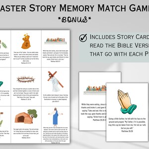 Printable Christian Easter Games for Kids, Children Sunday School ...