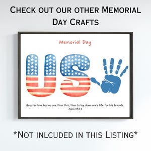 Christian Memorial Day Coloring Pages Memorial Day Craft Printable ...