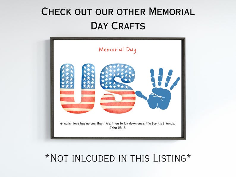Christian Memorial Day Coloring Pages Memorial Day Craft Printable ...