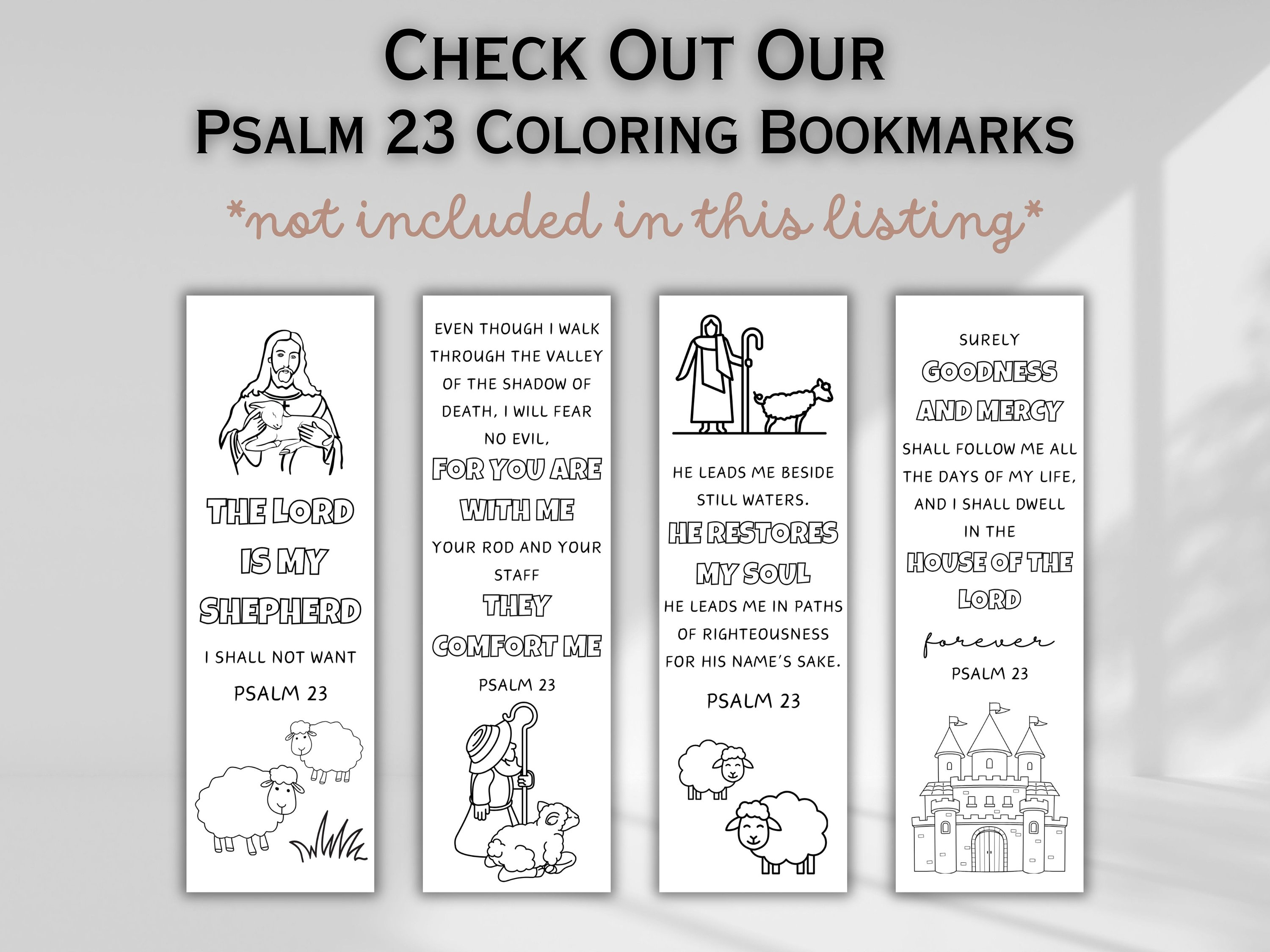 Psalm 100 Learning Resource Kids Craft Psalm 100 Sunday School Activity ...