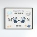 Father's Day Handprint Craft Handprint Art Fathers Day DIY Giftfather's ...