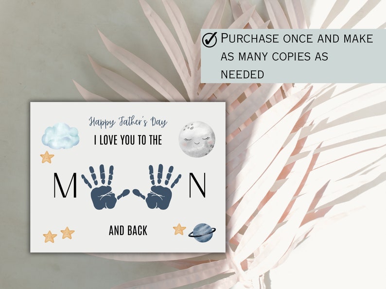 Father's Day Handprint Craft Handprint Art Fathers Day DIY Giftfather's ...