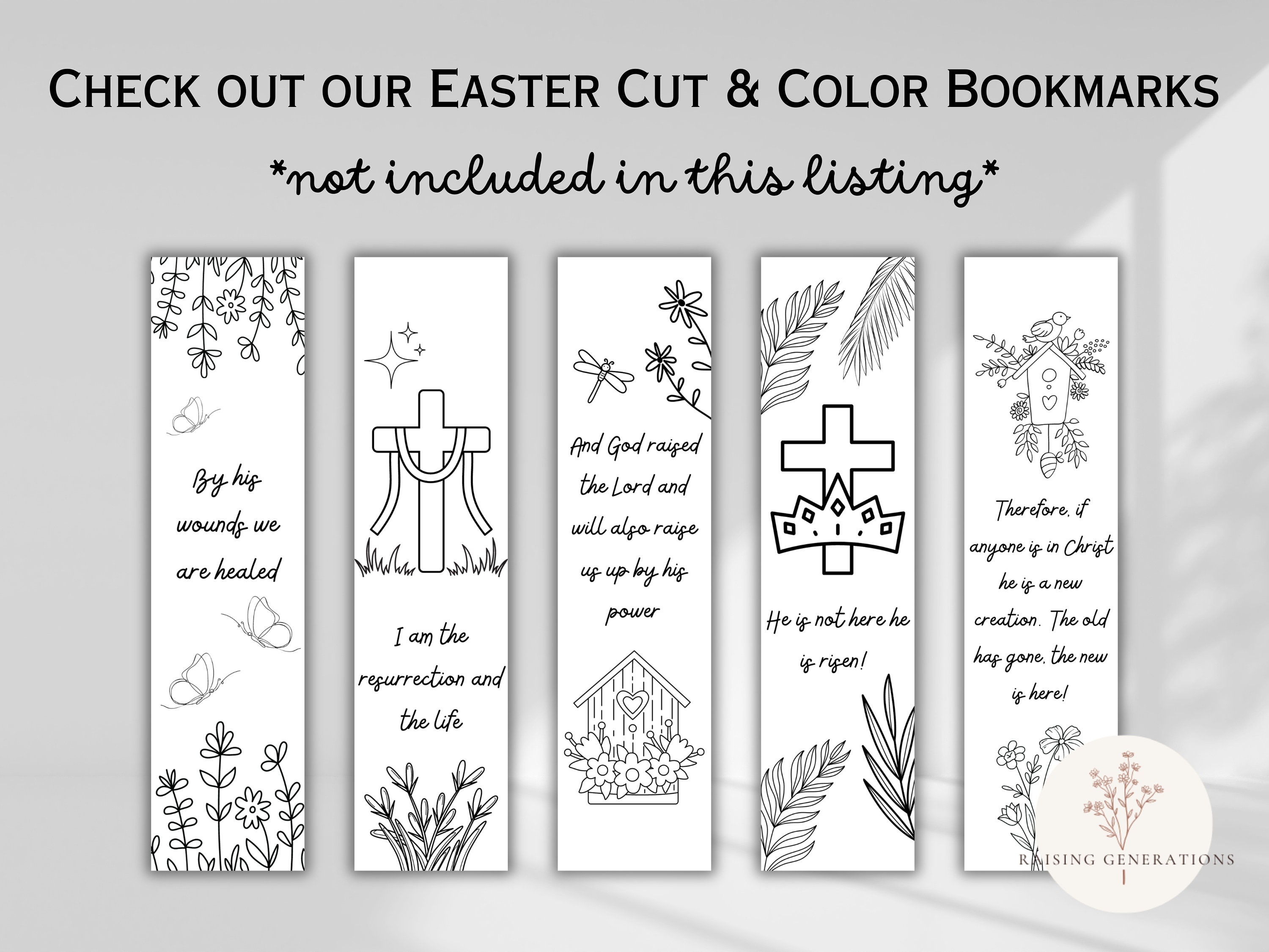 Printable Easter Story Craft Sunday School Easter Sunday Craft Jesus ...