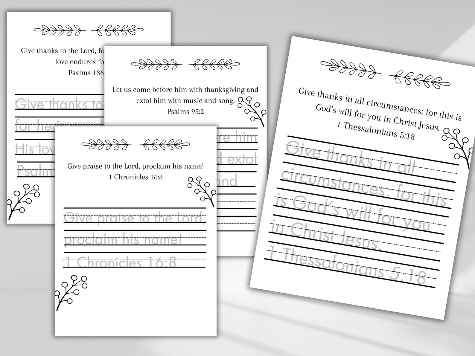 Thanksgiving Bible Craft for Kids Bible Verse Coloring Printable Sunday ...