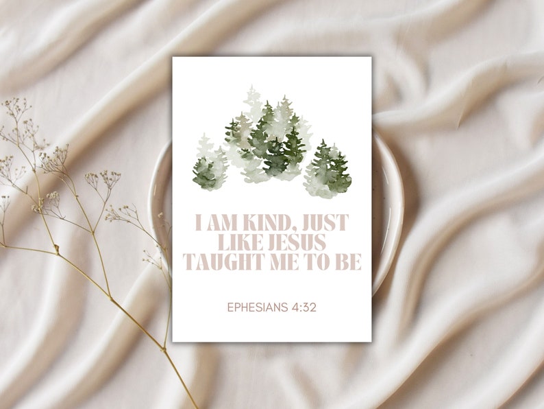 Kids Bible Affirmation Cards Affirmation Cards for Kids Christian ...