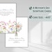 Christian Mothers Day Bible Verse Cards Church Gift Tag for Mothers ...