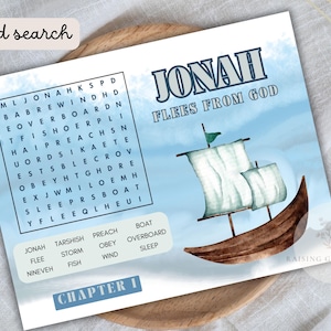 Jonah Craft for Kids Activity Pages Jonah and the Whale Lesson Bible ...