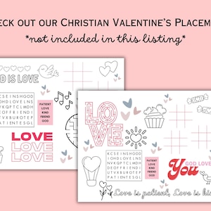 Valentines Bible Verse Coloring Bookmarks Printable Sunday School Craft ...