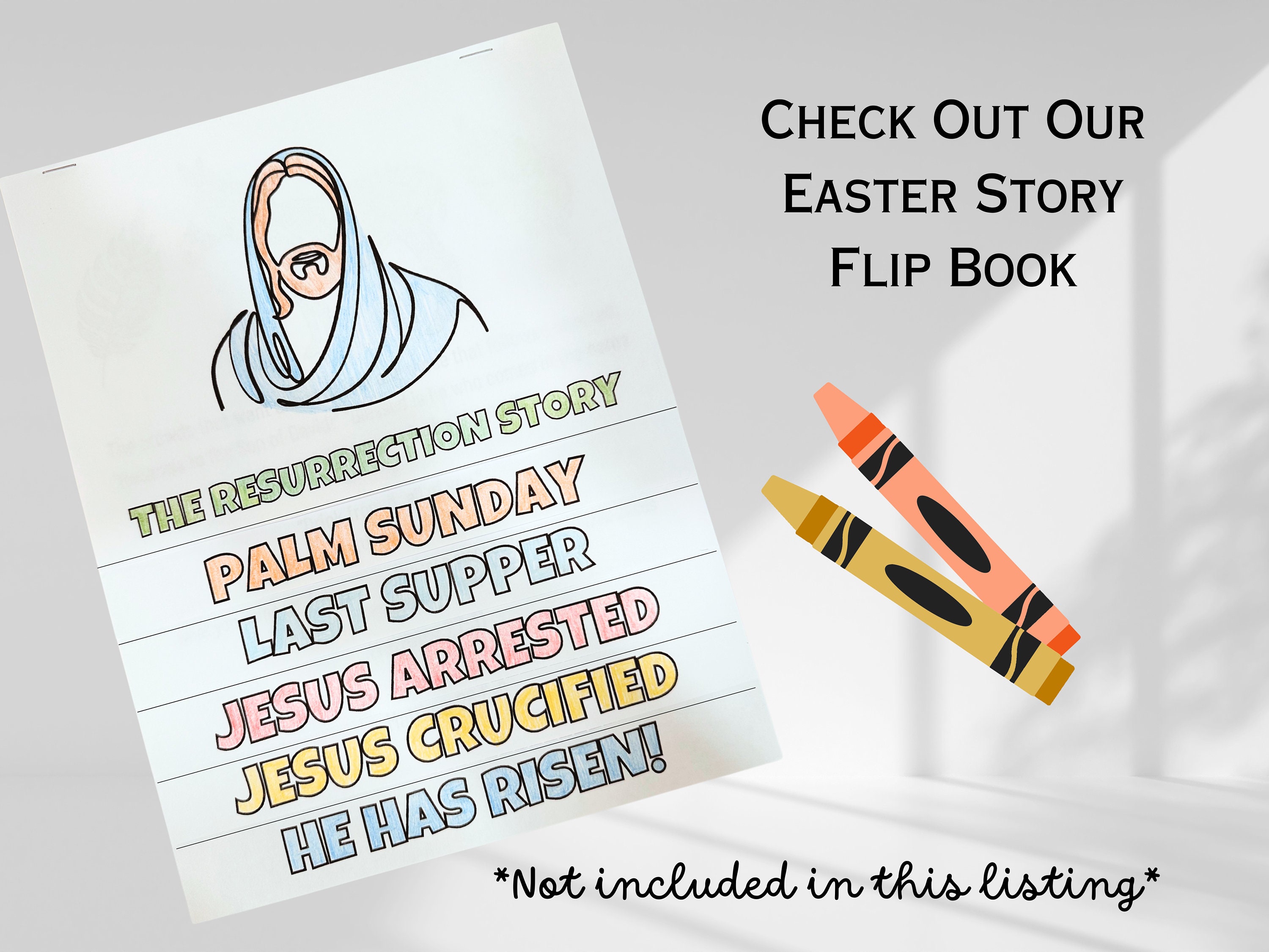 Christian Easter Memory Matching Game for Kids, Children Sunday School ...