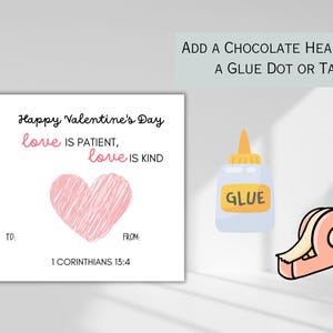 Valentines Bible Verse Cards for Kids, Classmates | DIY Christian ...