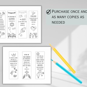 10 Fruit of the Spirit Coloring Bookmarks for Kids Printable Sunday ...