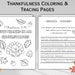 Thanksgiving Bible Craft for Kids Bible Verse Coloring Printable Sunday ...