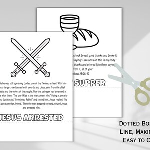 Printable Easter Story Craft Sunday School Easter Sunday Craft Jesus ...