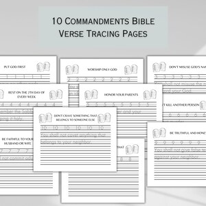 10 Commandments Printable Activity | Word Search, Maze, Memory Matching ...