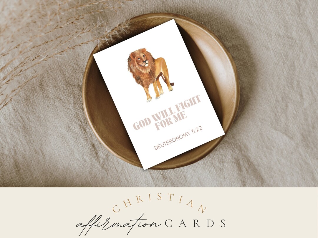 Kids Bible Affirmation Cards Affirmation Cards for Kids Christian ...
