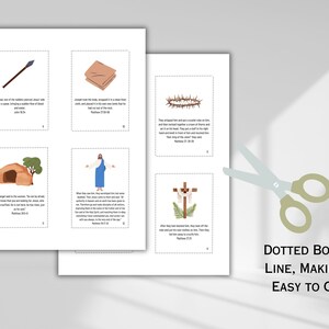 Printable Easter Story Eggs Jesus Resurrection Eggs Christian Easter ...