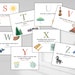 ABC Bible Verse Flashcards Scripture Card Printable Alphabet Bible ...