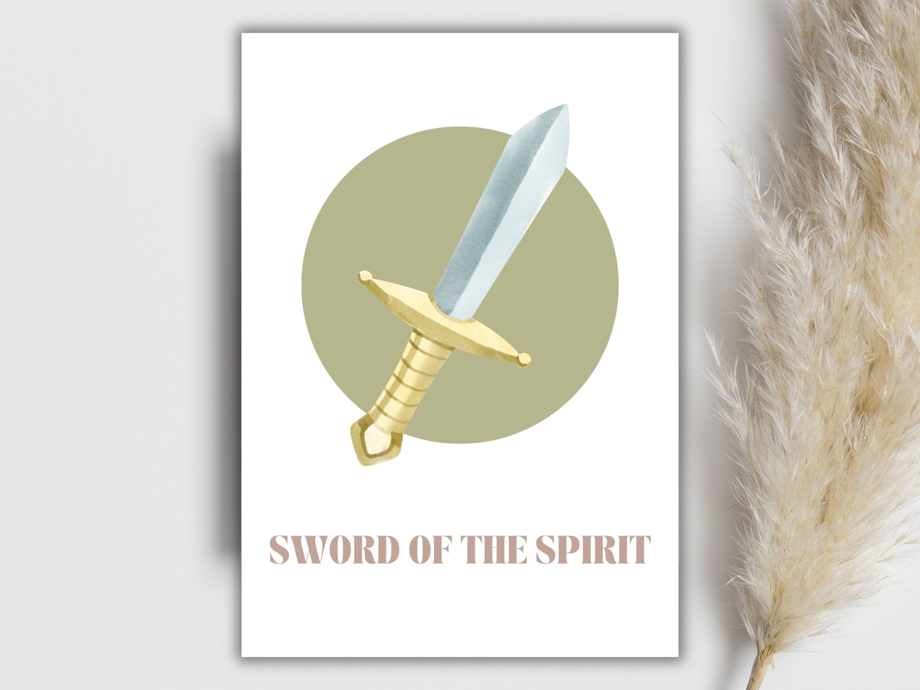 Armor of God Cards Armor of God Flash Cards for Kids Bible Study Church ...