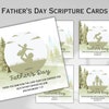 Christian Father's Day Cards Father's Day Printable Bible Verse Cards ...