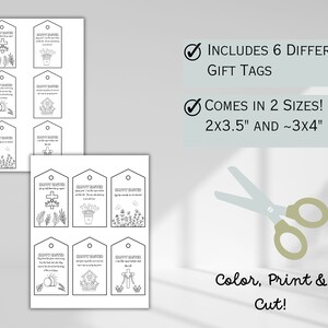 Printable Easter Gift Tag Sunday School Craft for Kids Bible Verse ...