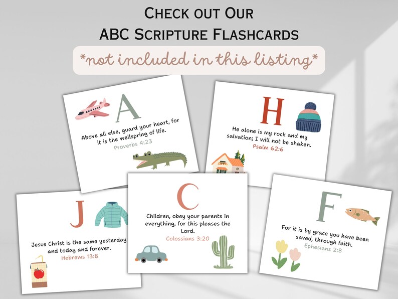 Kids Bible Affirmation Cards Affirmation Cards for Kids Christian ...