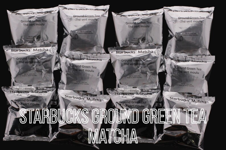 Starbucks Unsweetened Ground Green Tea Pack Variation - Etsy