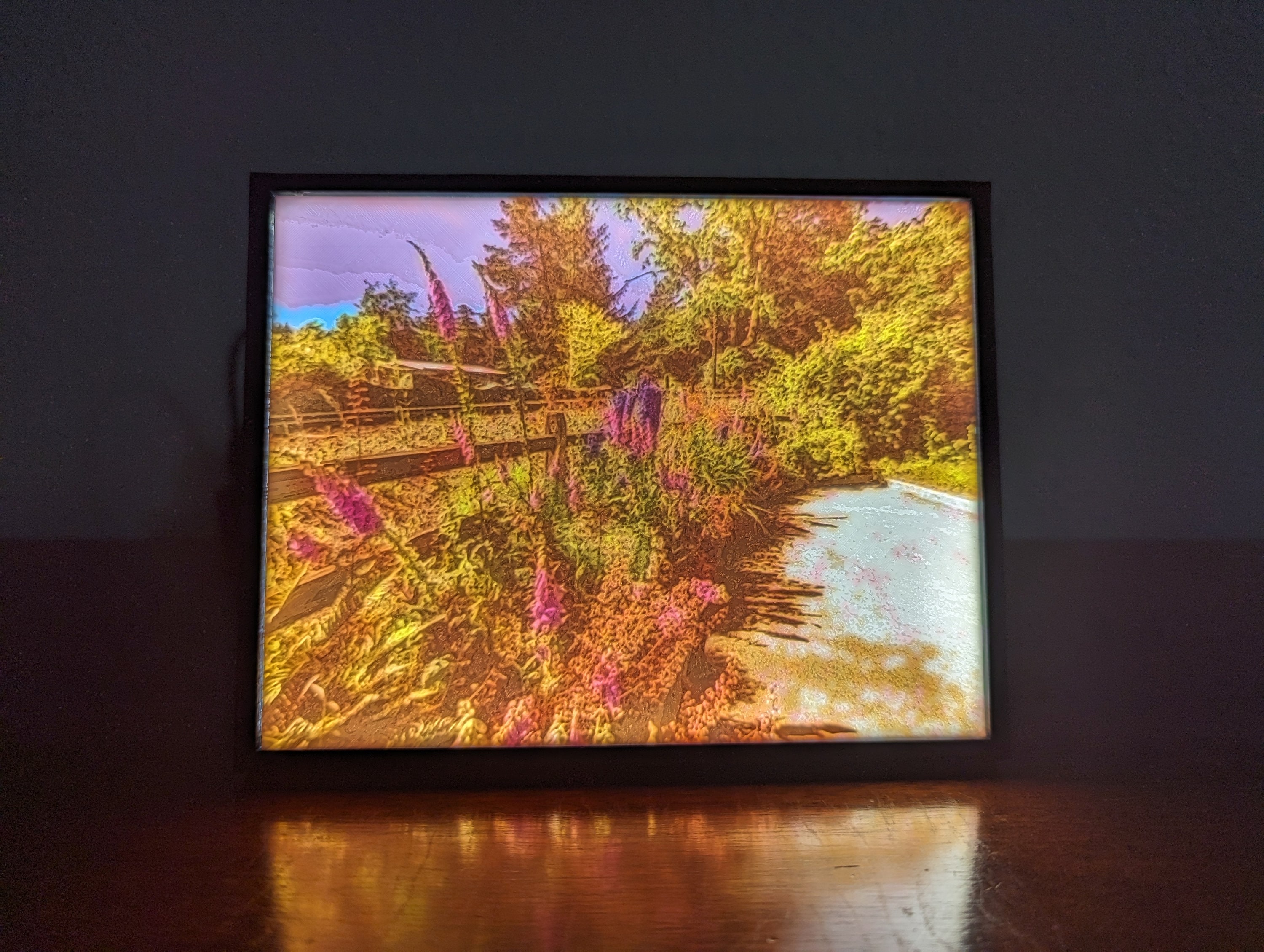 Custom 3d Printed Color Lithophanes - Etsy