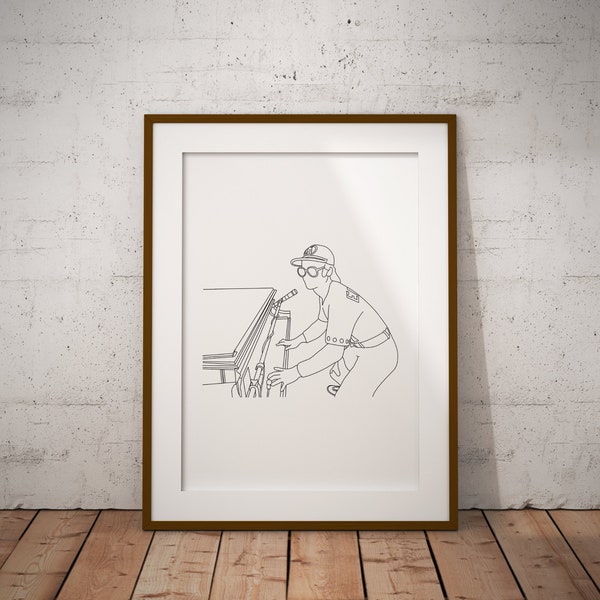 Elton John Print - Etsy