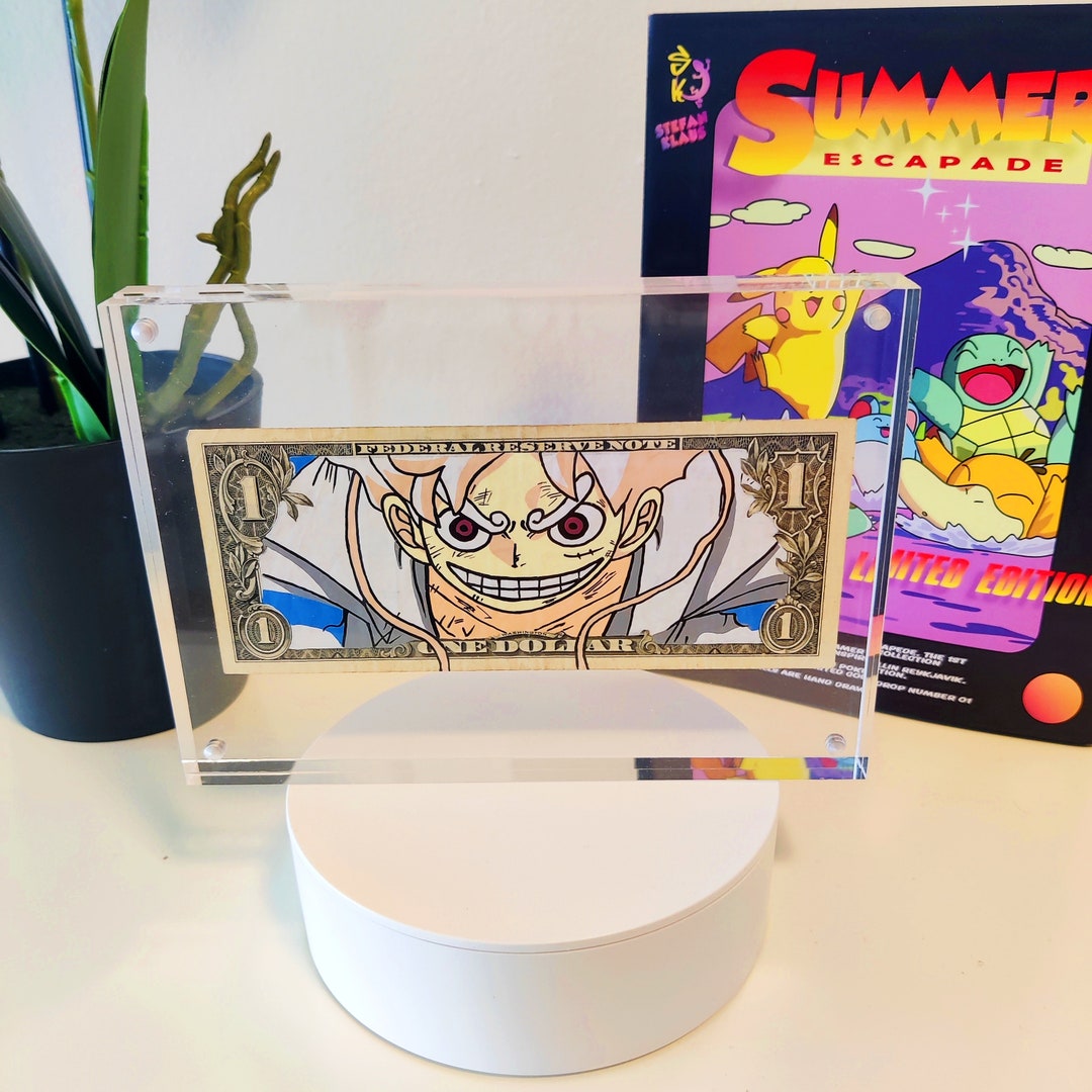Limited Edition “LUFFY GEAR 5” Dollar Bill - Etsy