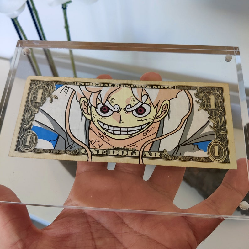 Limited Edition “LUFFY GEAR 5” Dollar Bill - Etsy