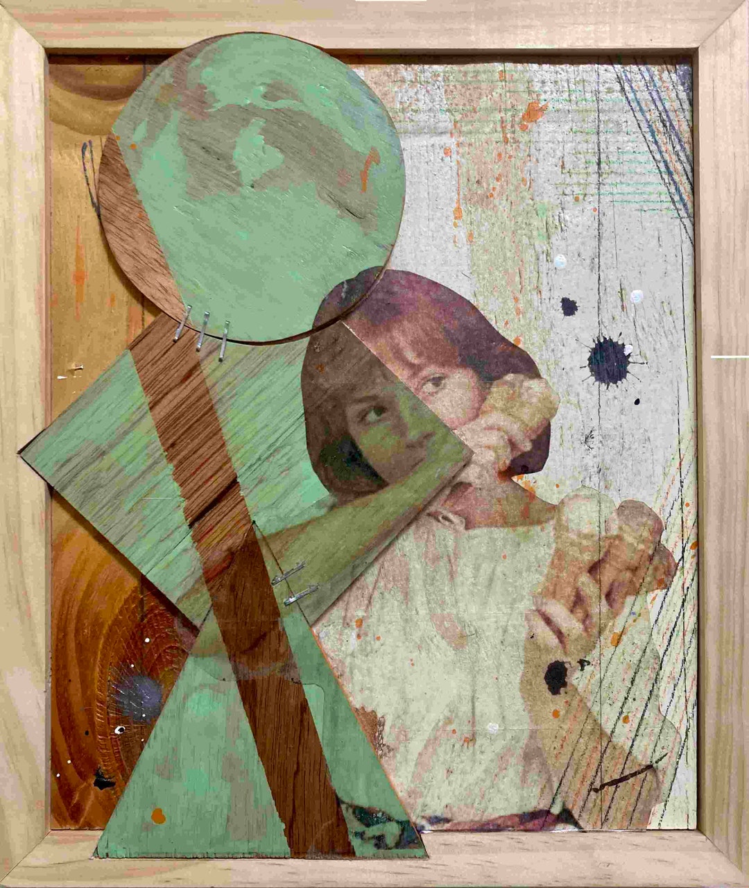 Balance and Excess - Original Abstract Painting by Erin Ives, Mixed ...