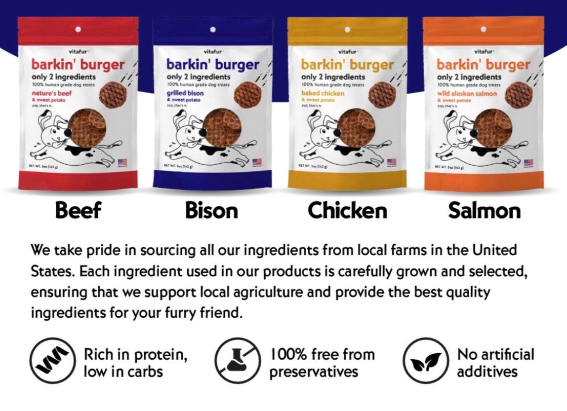 100% Human Grade Dog Treats Chicken & Sweet Potato Dehydrated Dog ...