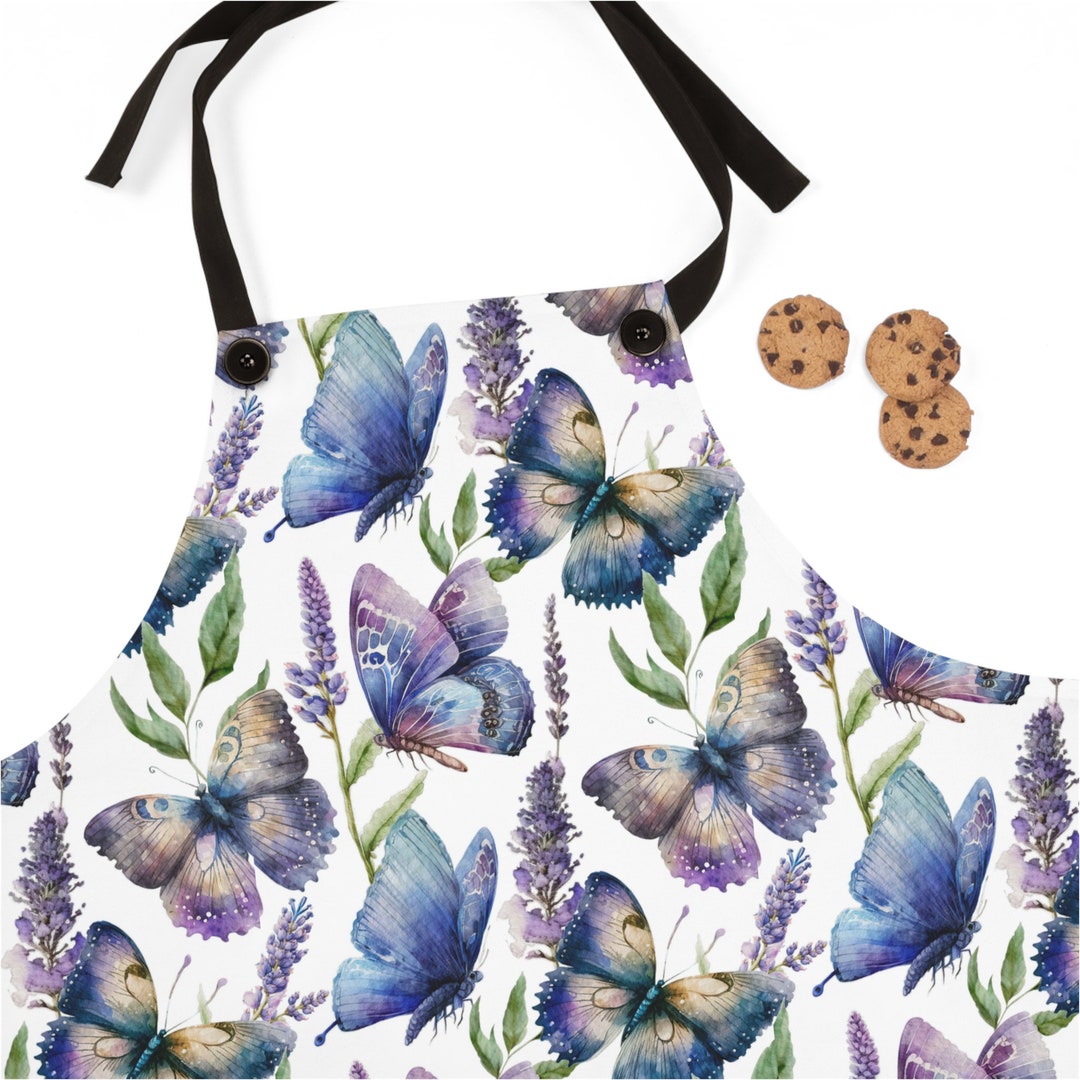 Butterflies Apron (AOP) - Etsy