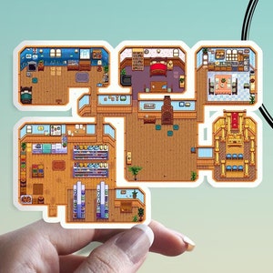 Pierre's General Store Sticker: Stardew Valley Waterproof Video Game ...