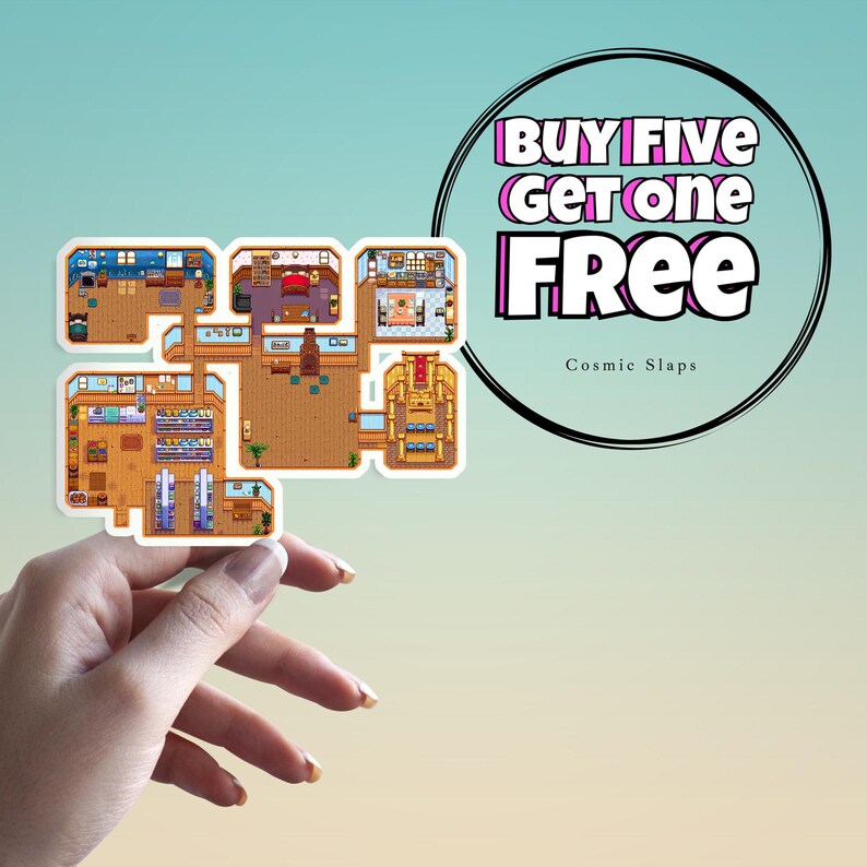 Pierre's General Store Sticker: Stardew Valley Waterproof Video Game ...