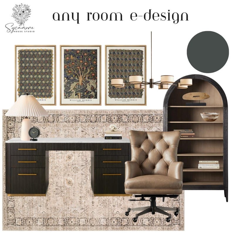 Custom 3 Room Interior Design Package, Digital 3 Room Interior Design ...