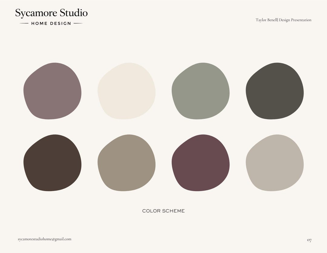 Custom Interior Paint Color Consultation, Interior Design Color ...
