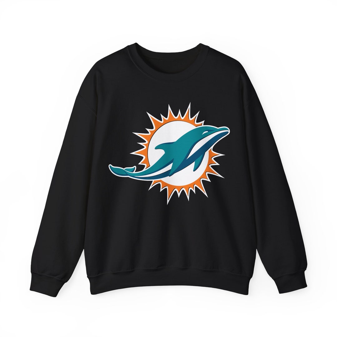 Miami Dolphins Crewneck Sweatshirt, NFL Fan Gear, Game Day Apparel ...
