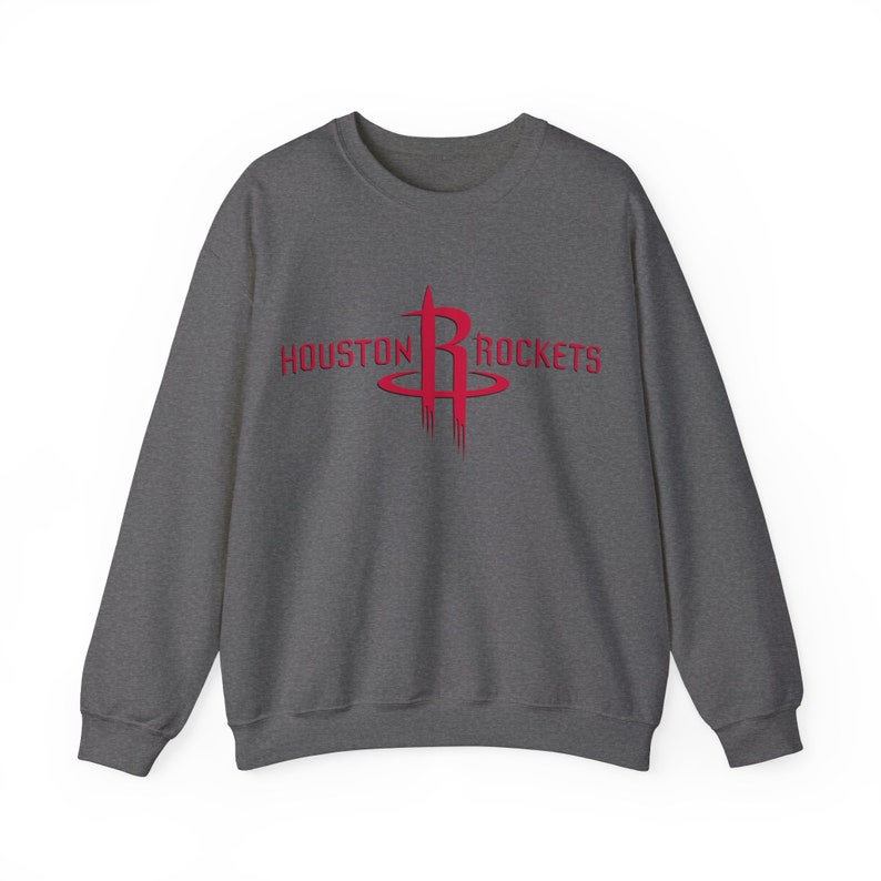 Houston Rockets Crewneck Sweatshirt, NBA Fan Gear, Basketball Gift for ...