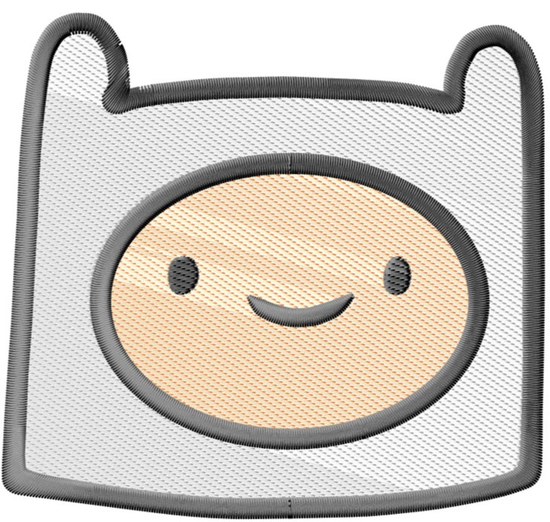 Cute Fin Doodle Embroidery File Design Cartoon Design Digital Download ...