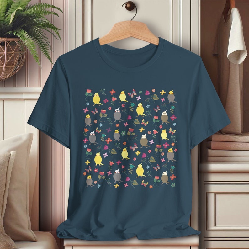 Cockatiel Tee, Cockatiel Gift, Pretty Cockatiel Tshirt, Cute Cockatiels ...
